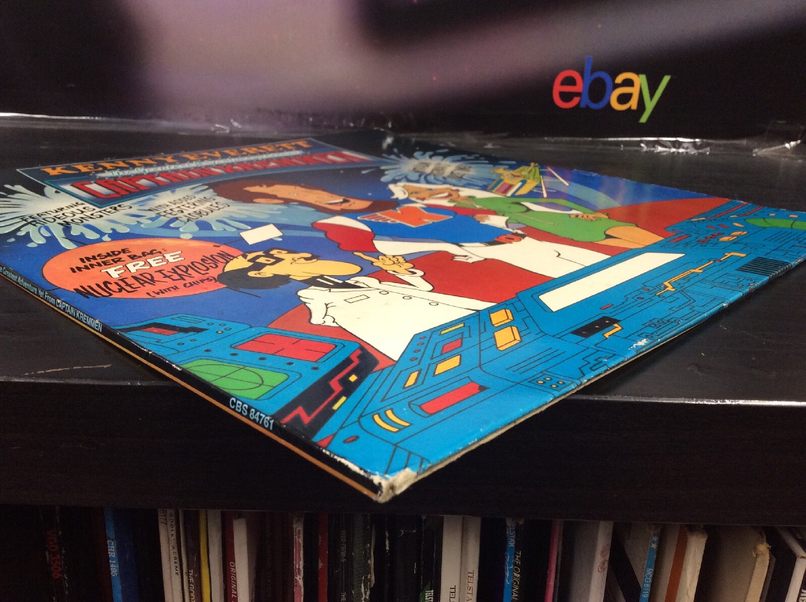 Kenny Everett Captain Kremmen LP Album Vinyl Record CBS84761 A1/B1 TV ...