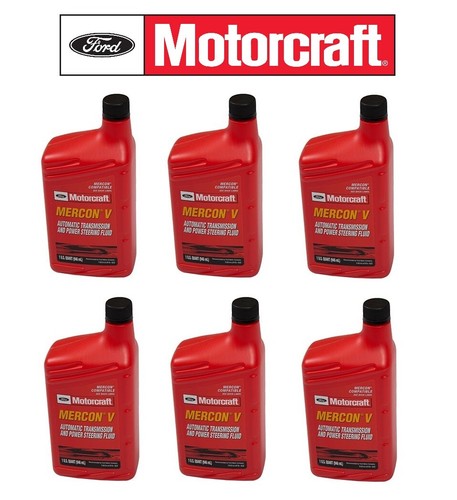 Motorcraft Mercon V ATF Automatic Transmission Fluid XT5QMC Case of 6 ...