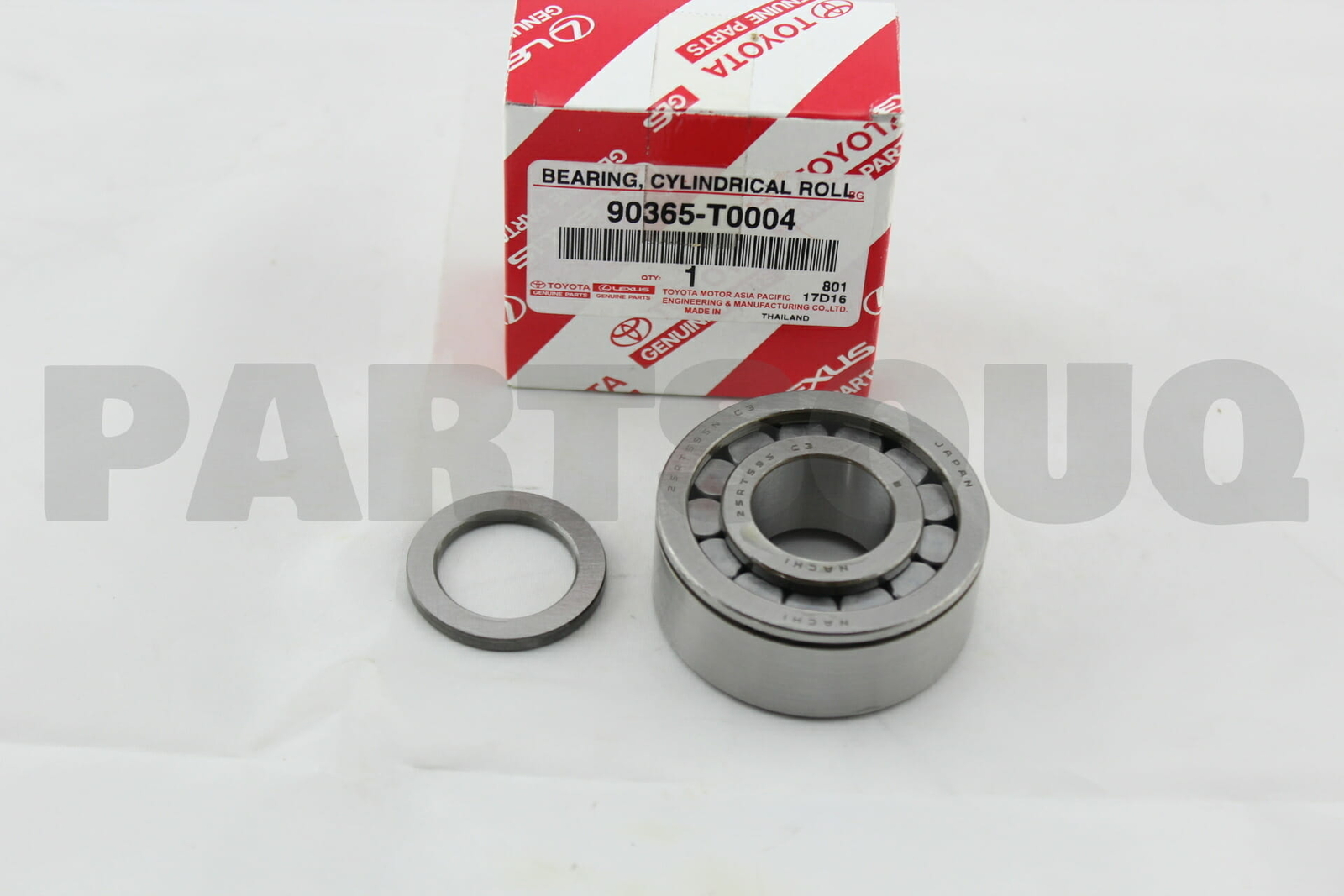 90365T0004 Genuine Toyota BEARING OR ROLLER(FOR COUNTER GEAR FRONT ...