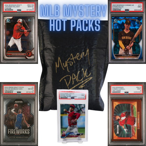 MLB Mystery Hot Pack - Baseball Cards - Autographs, Memorabilia, #'d ...