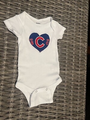 Chicago Cubs one piece NWOT Size 0-3 M | eBay