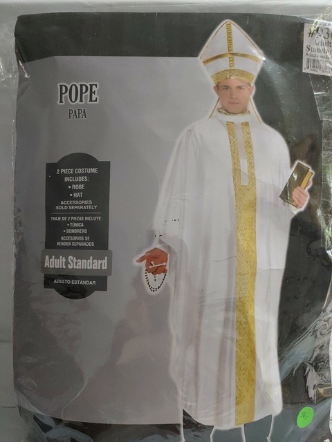 Pope Halloween Costume Adult Men #865 | eBay