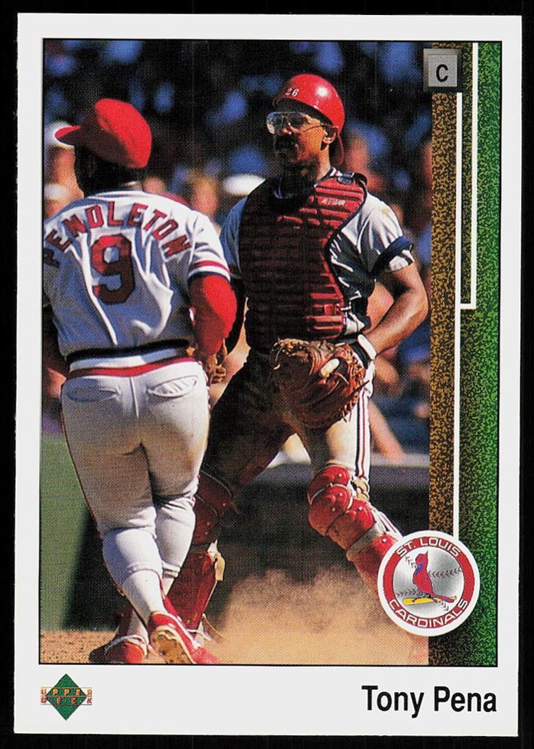 1989 Upper Deck Tony Pena St. Louis Cardinals #330 | eBay