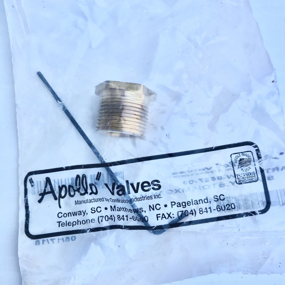 APOLLO 1/2" THERMOSTATIC MIXING VALVE 34BLF-313-X PEX X PEX LEAD FREE ...