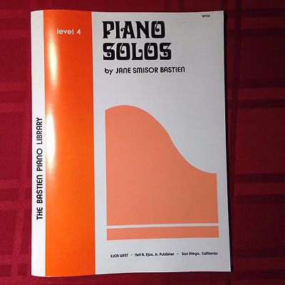 Bastien Piano Library PIANO SOLOS LEVEL 4 WP26 | eBay