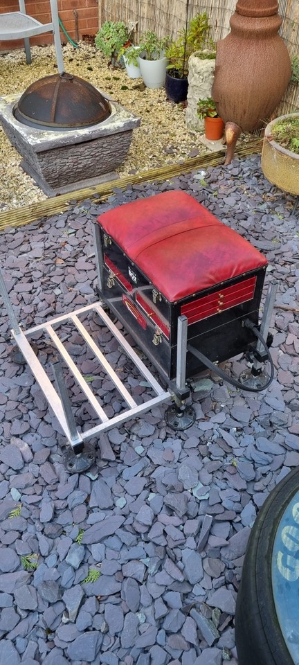 Maver Blackbox Seatbox 2 Front Draws 3 Sliding Trays Deep Bottom Unit ...