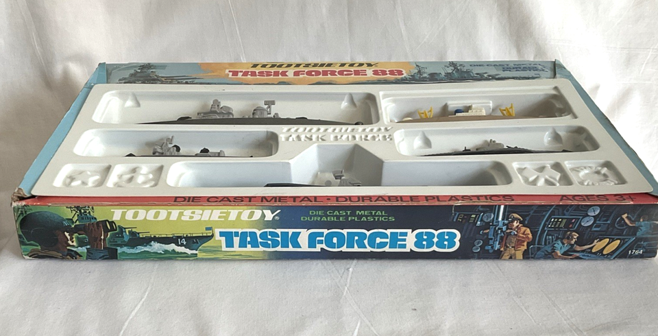 TootsieToy #1764: Task Force 88 Die Cast Military Ships Vintage 1978 ...