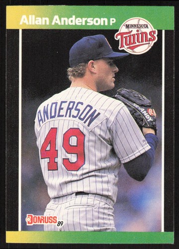 1989 Donruss Baseball's Best Allan Anderson #270 Minnesota Twins | eBay