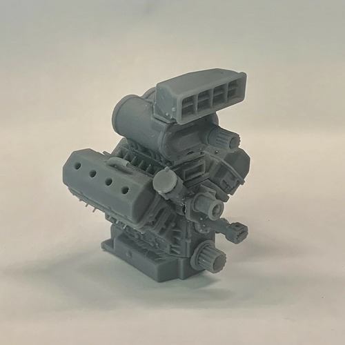 Hemi Pro Line Blown Engine 1/25 | eBay