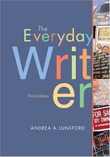 Everyday Writer by Andrea A. Lunsford (2004, Spiral) for sale online | eBay