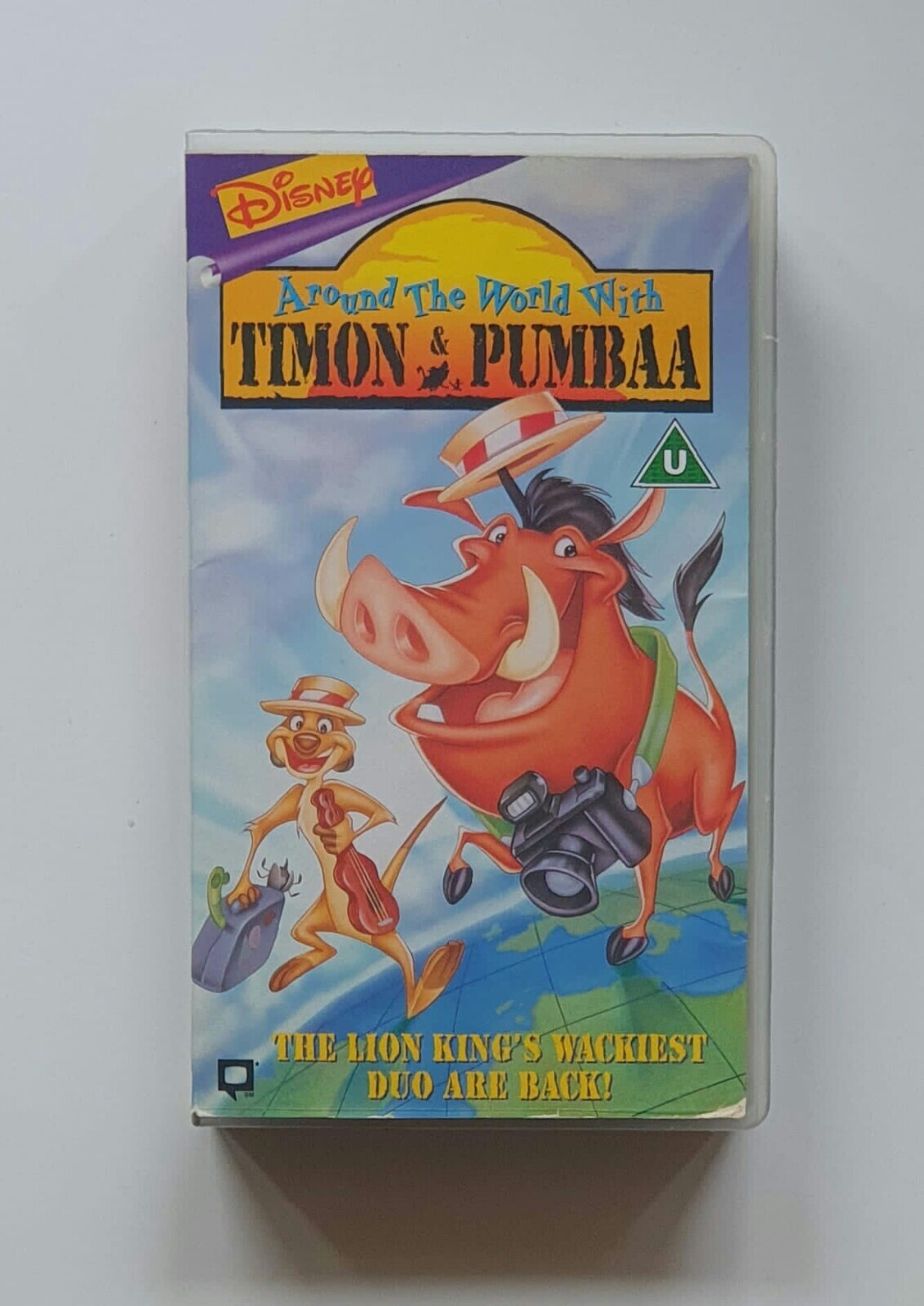 Timon & Pumbaa🔸Around The World With Timon & Pumbaa (VHS/SH)🔸Disney ...
