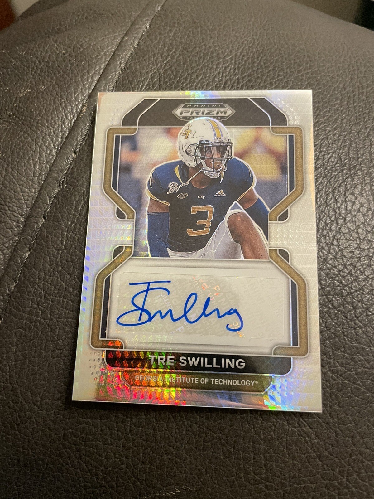 2023 Prizm Draft Picks '22 Draft Picks Tre Swilling Autograph Rookie ...