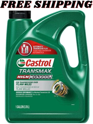 Castrol Transmax High Mileage Automatic Transmission Fluid, 1 Gallon | eBay
