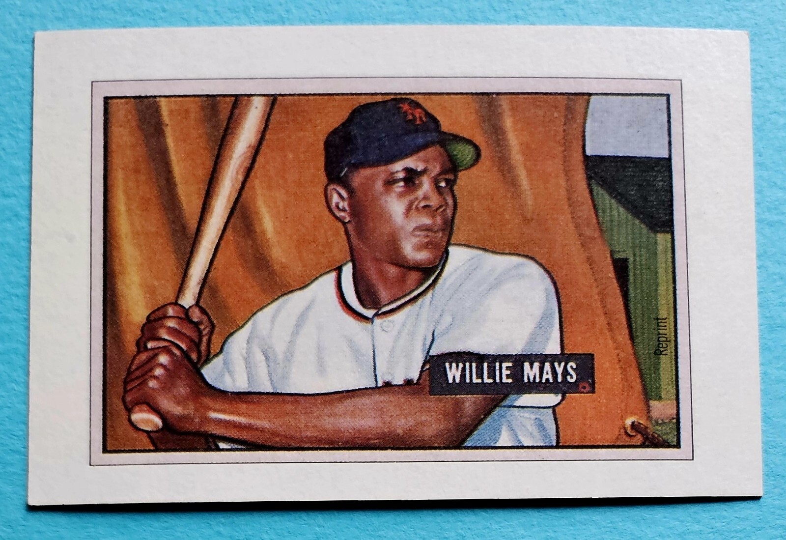 1951 Bowman REPRINT Rookie Willie Mays 1960 Topps Willie McCovey RC RP ...