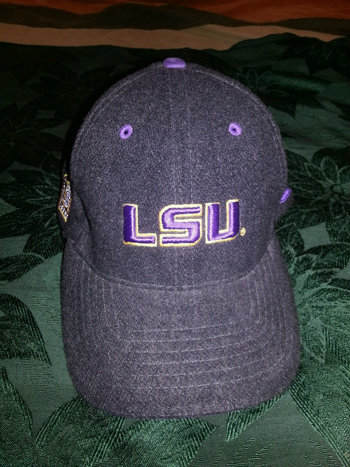 LSU Tigers Official NCAA One Fit Wool Hat Cap by Colosseum RN 114166 | eBay