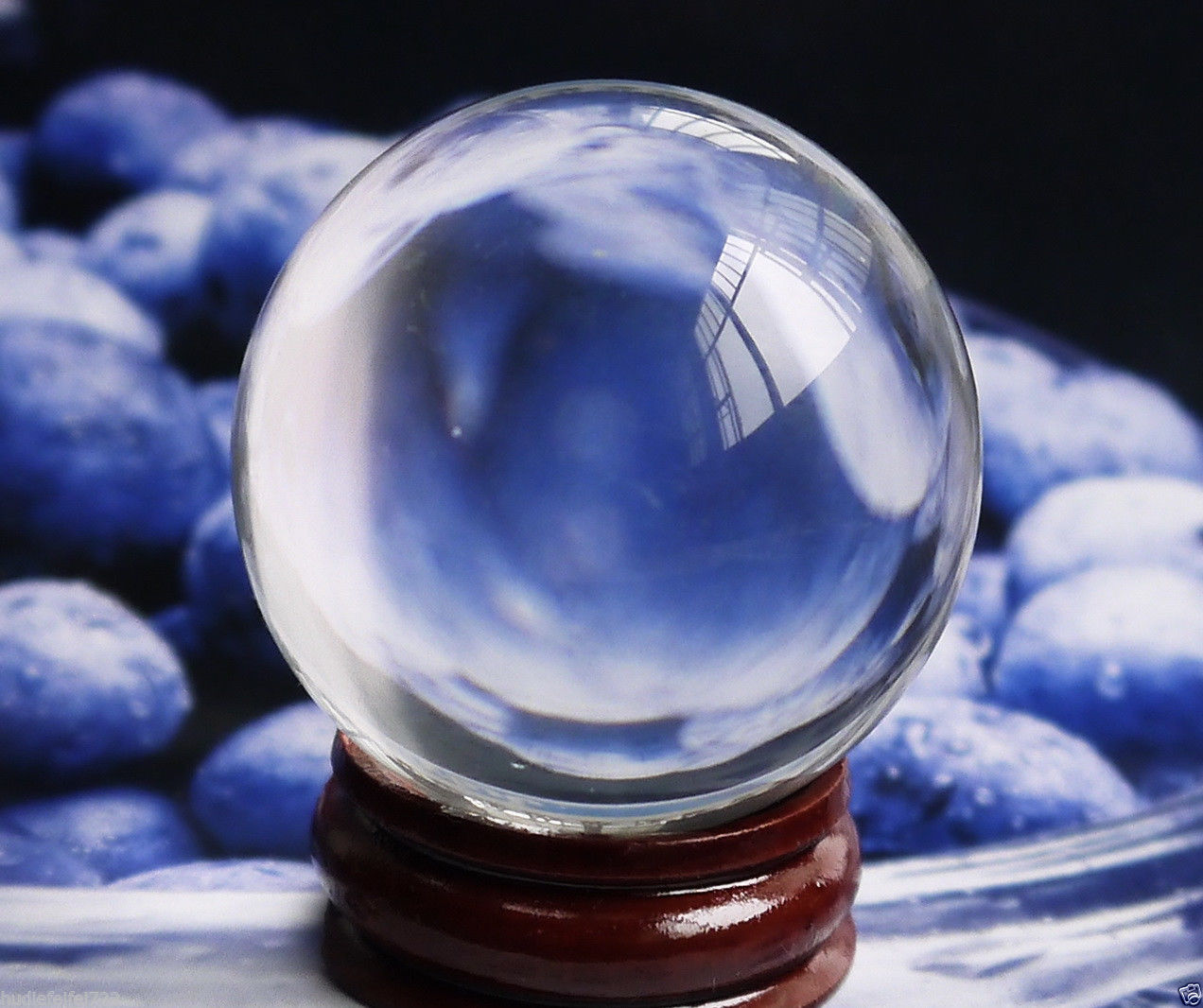 Very clear 40-200mm Round Glass Crystal ball Sphere Buyers select the ...