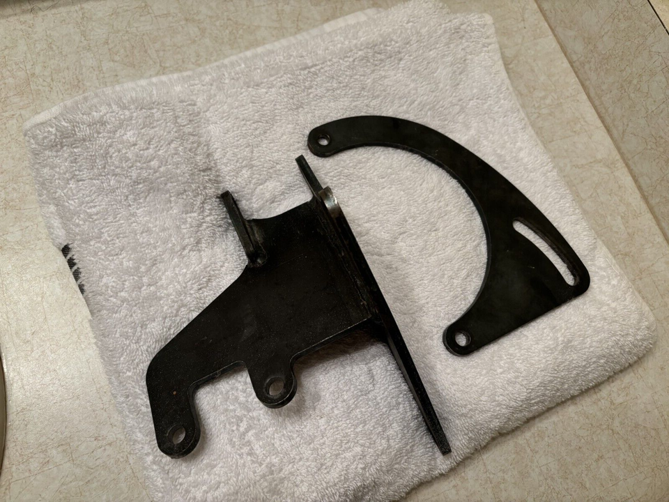 PLAIN PASSENGER SIDE ALTERNATOR BRACKET SHORT WATER PUMP FOR SMALL ...