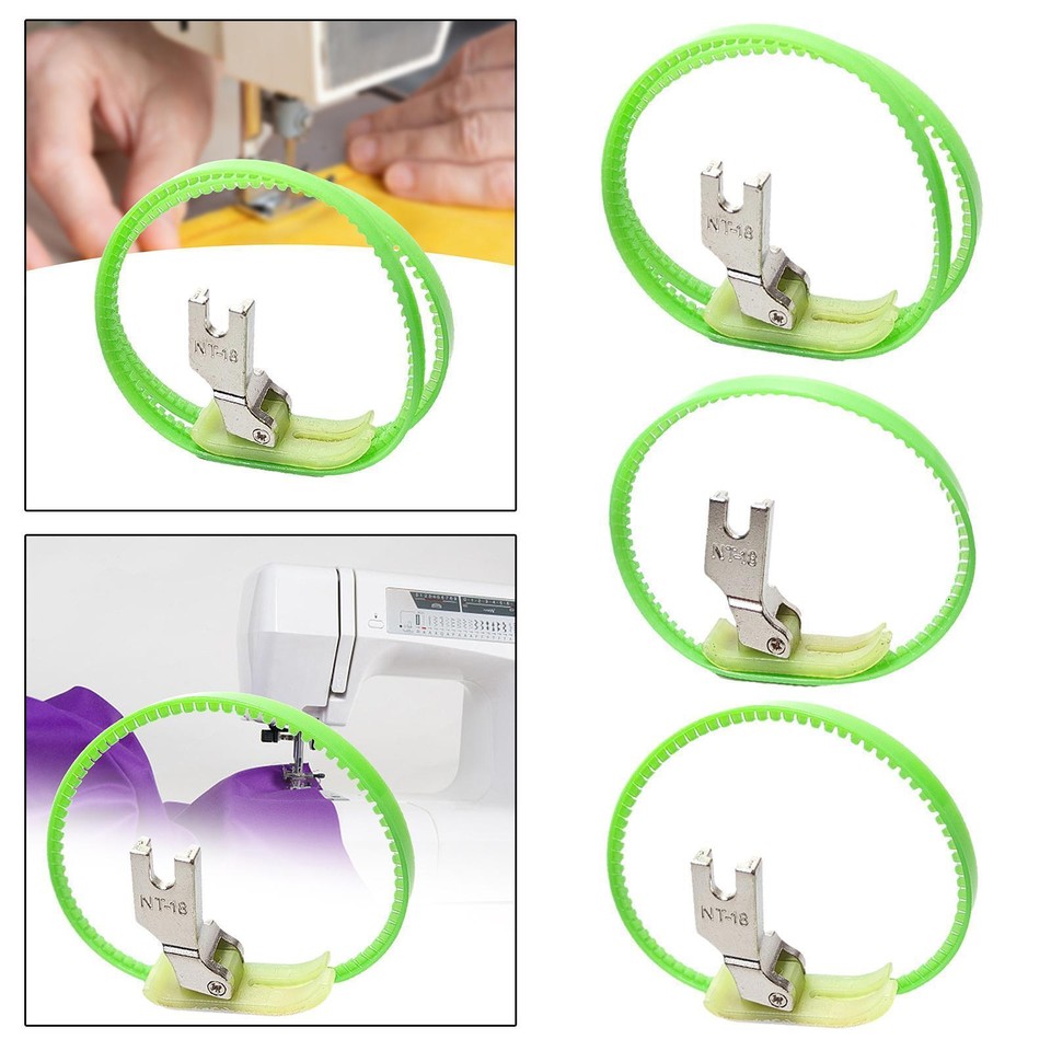 Sewing Machine Ring Presser Foot High Shank for Thin Leather Laminates ...