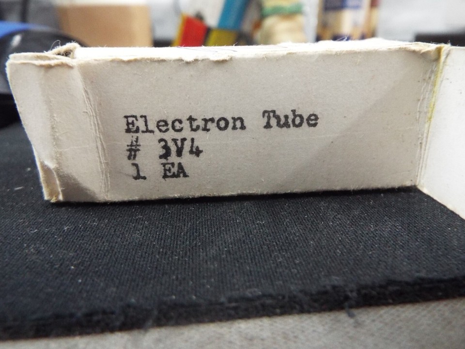 One Tung Sol Electron Tube JTL #3V4 | eBay