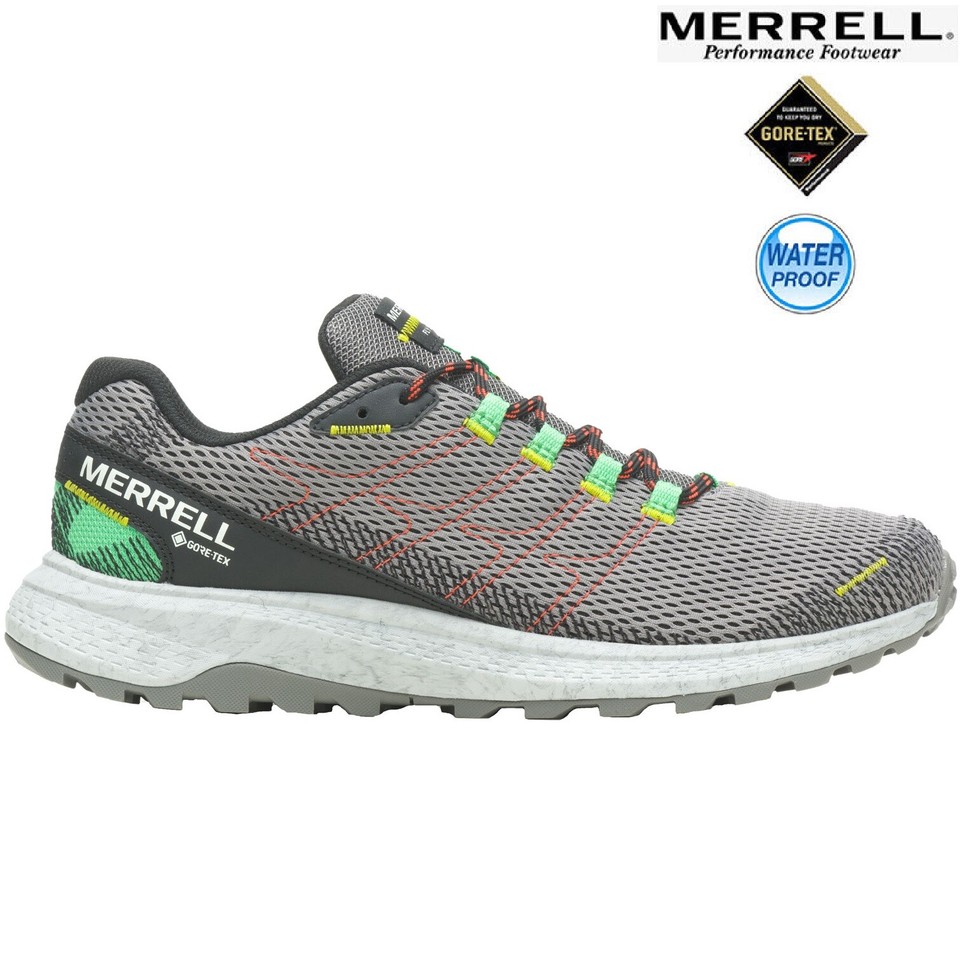Mens MERRELL GORE-TEX Hiking WATERPROOF Running Outdoor Shoes Trainer ...