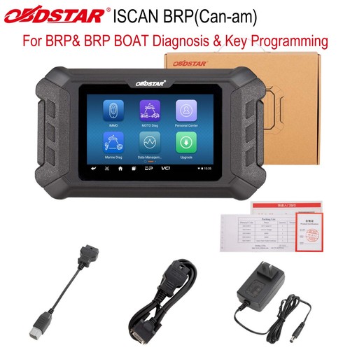 OBDSTAR ISCAN BRP(Can-am) Motorcycle Diagnostic Code Scanner K.ey ...