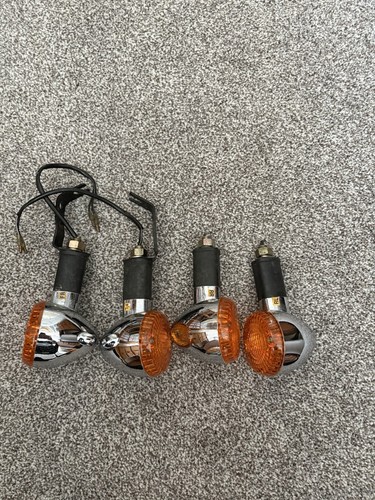 Royal Enfield Indicators Front & Rear Complete Set Classic Bullet 350 ...