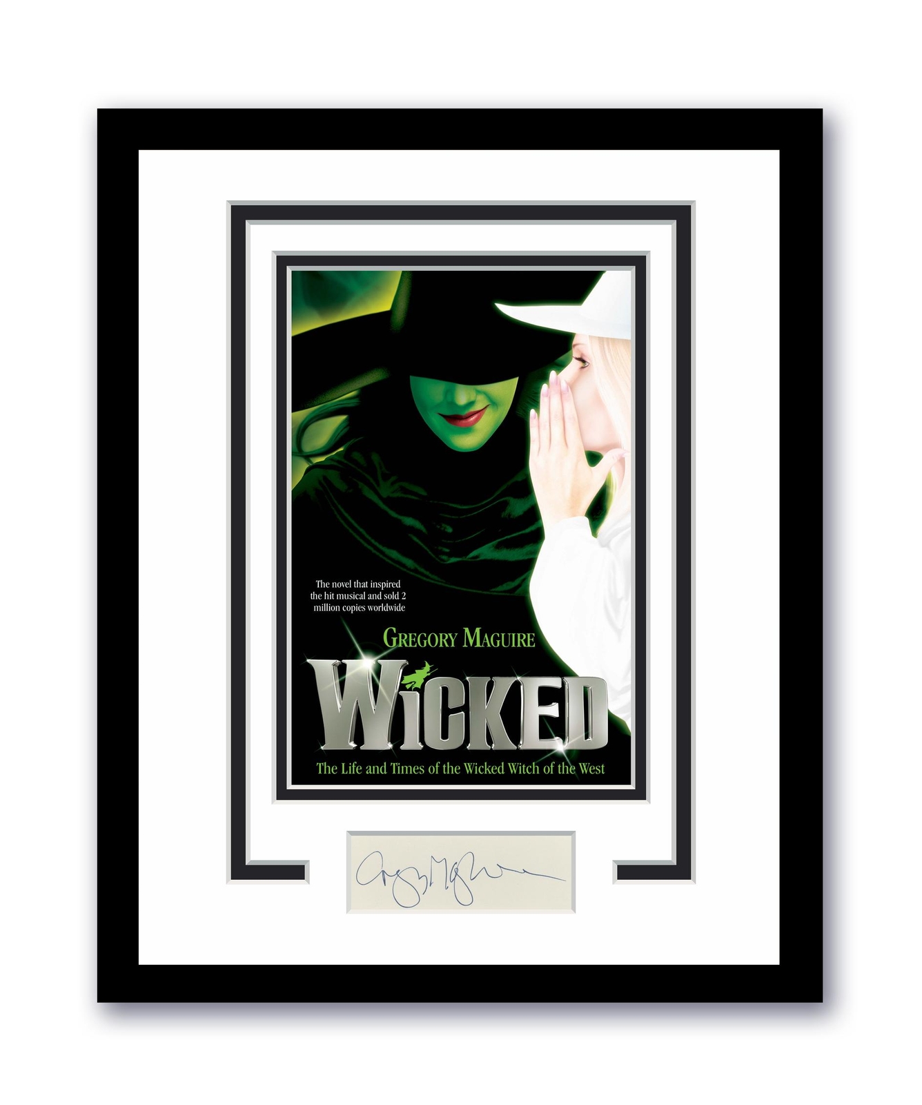 Wicked Book Author Gregory Maguire Autograph Signed 11x14 Framed Photo ...