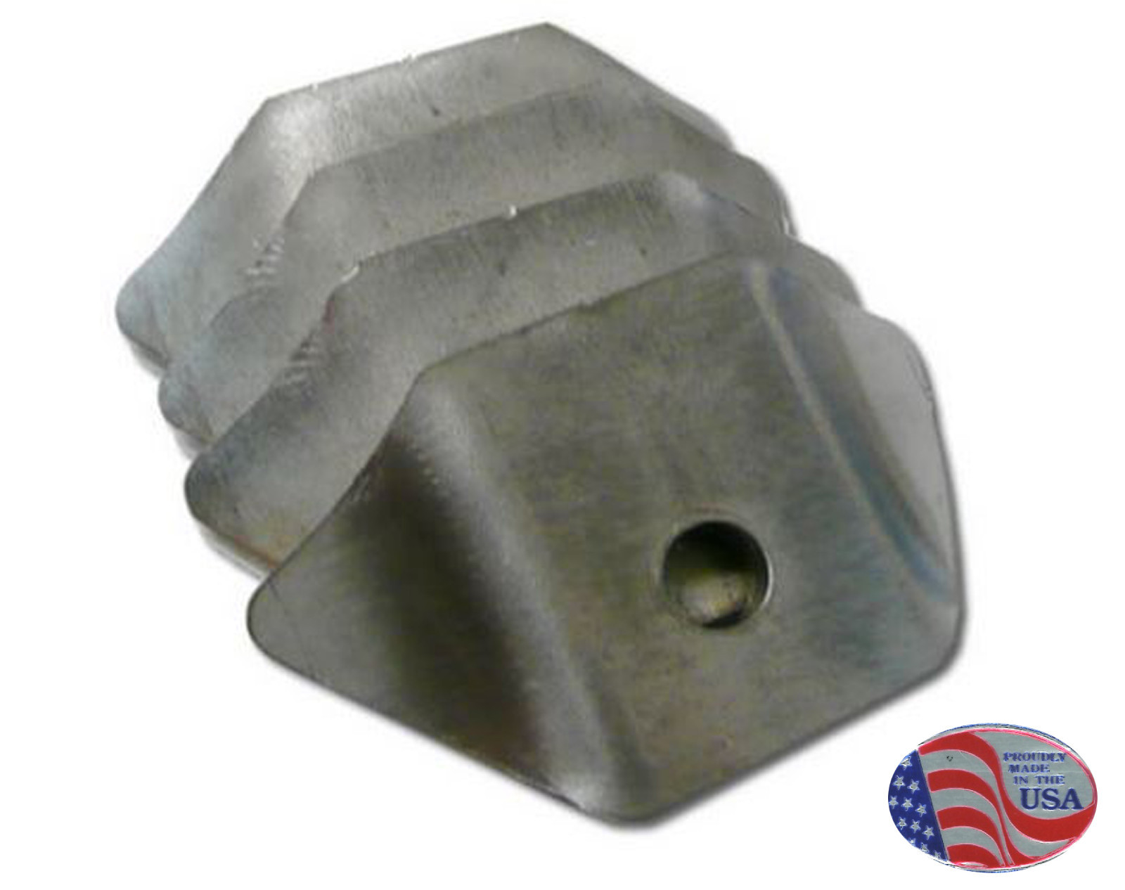 10 PACK BENT WELD TAB 3/8 HOLE .84 HEIGHT 1/8 STEEL FOR CHASSIS RACKS ...