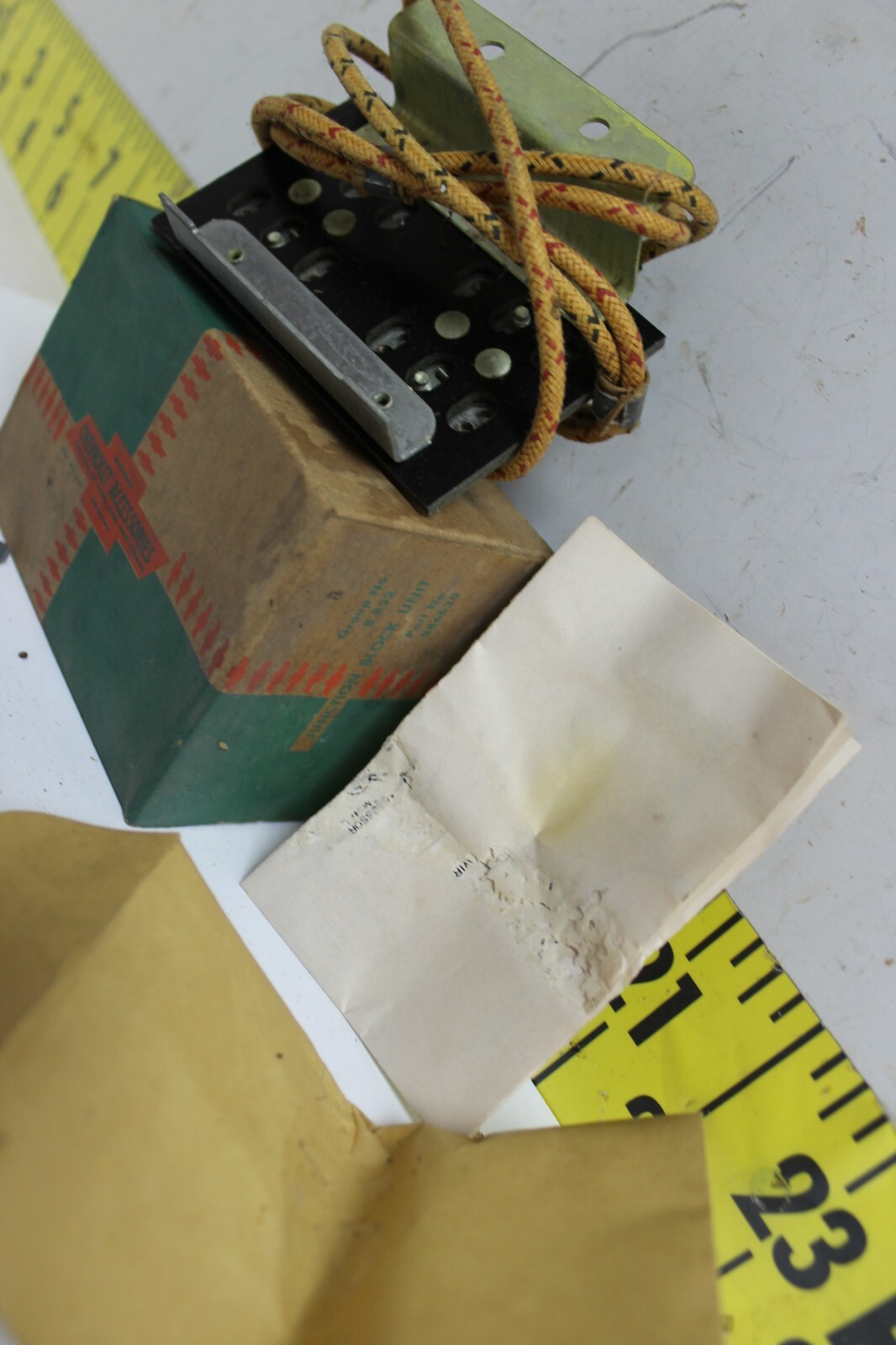 1953-54 CHEVY JUNCTION BLOCK IN BOX NOS GM 986630 BEL-AIR PASSENGER ...