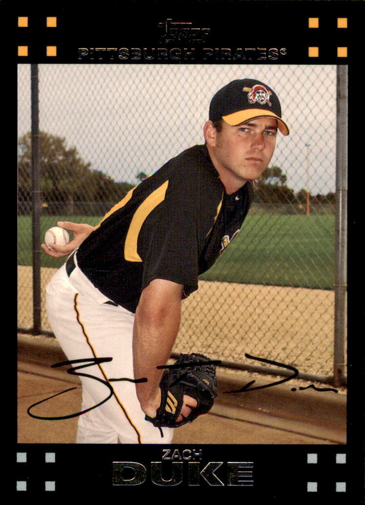 2007 Topps Red Back #164 Zach Duke Pittsburgh Pirates | eBay