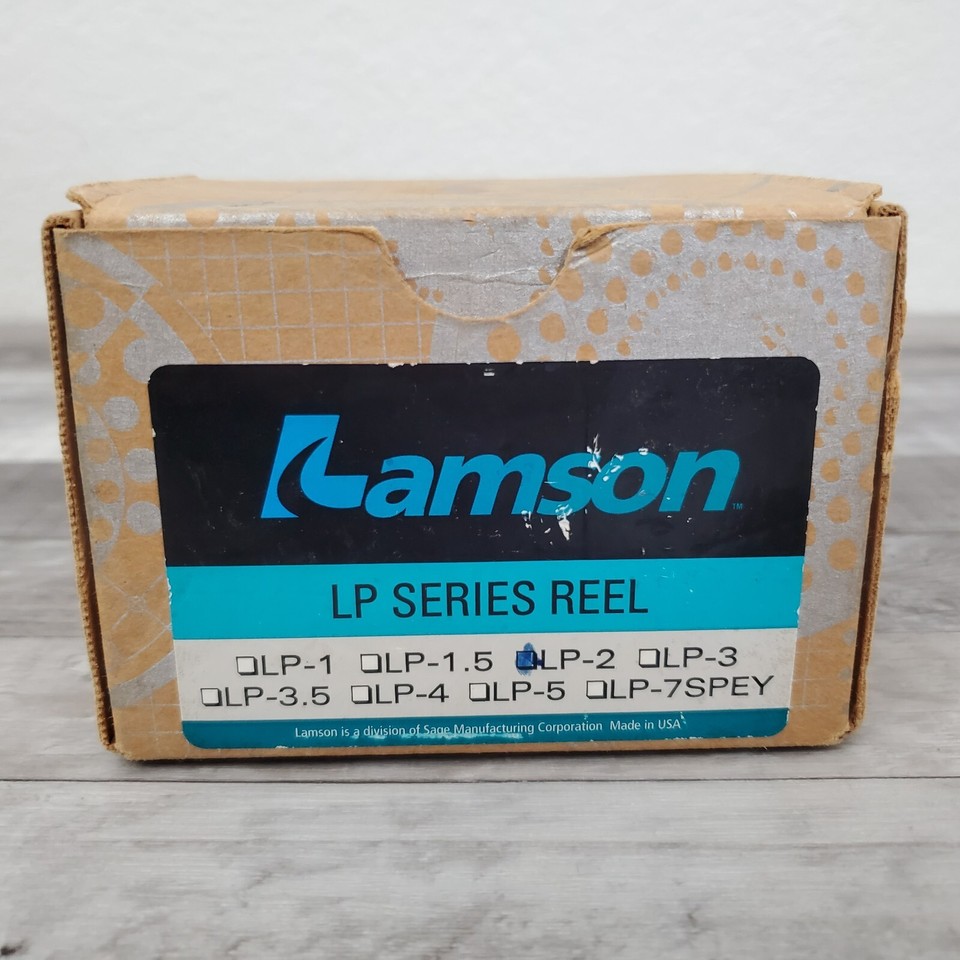 Lamson LP-2 Fly Fishing Reel SPOOLED w/Pouch and Box Made in USA | eBay