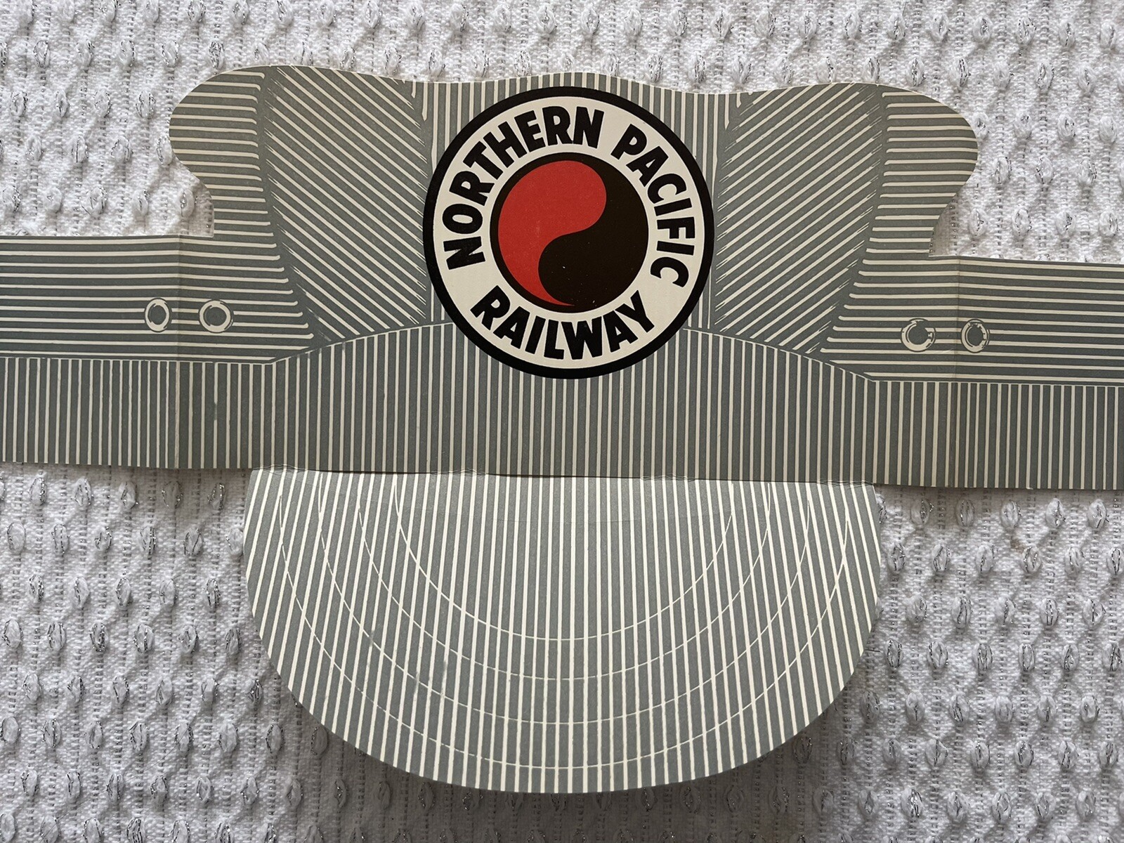 Northern Pacific Railway VINTAGE 1950s Paper Conductor Train Hat ...