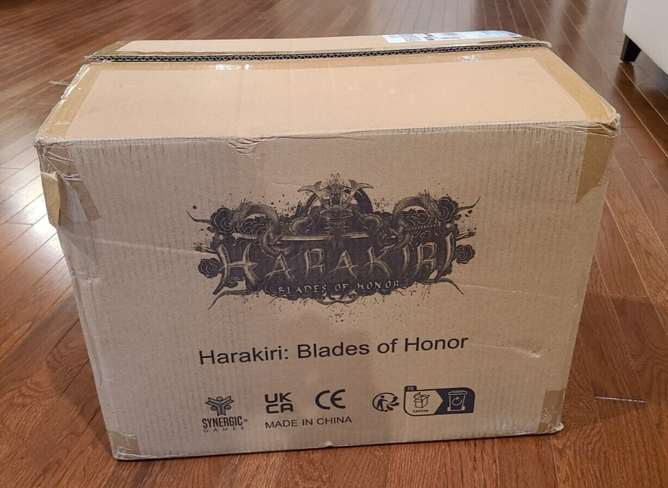 Harakiri Blades of Honor - Kickstarter Ronin Pledge - Board Game ...