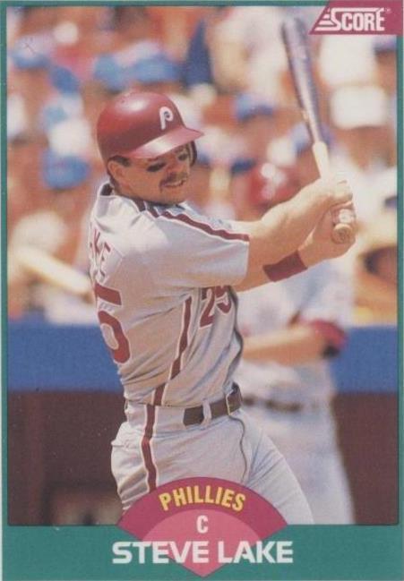 1989 Score Rookie & Traded - Steve Lake #12T for sale online | eBay