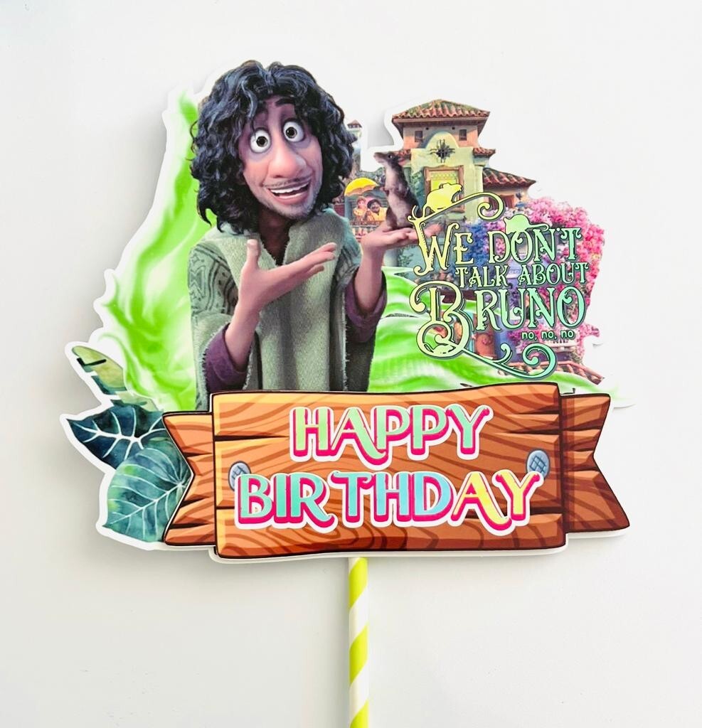 Personalized Encanto Bruno Cake Topper | eBay