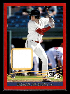 2024 Donruss Baseball 1984 Patch Red 95/99 #22 Roman Anthony MEM | eBay