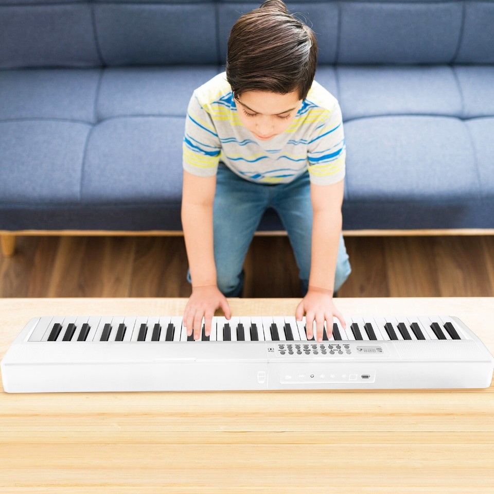 61 Key Weighted Keyboards Electric Piano, Full Size Keyboard Portable ...