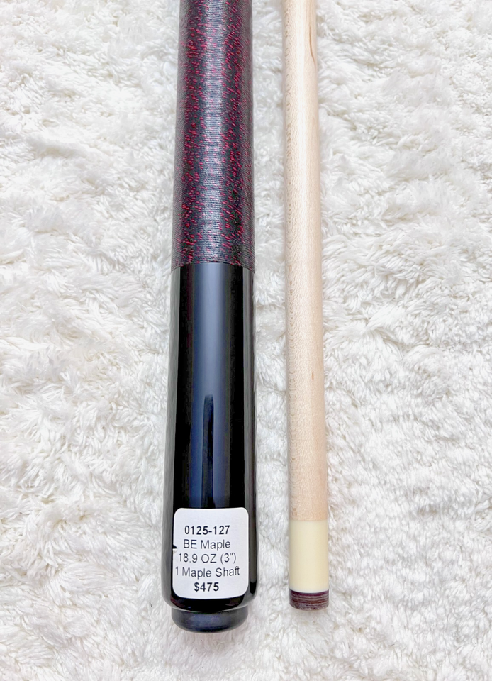 Jacoby Signature Series Pool Cue, FREE HARD CASE & Joint Caps (Black ...