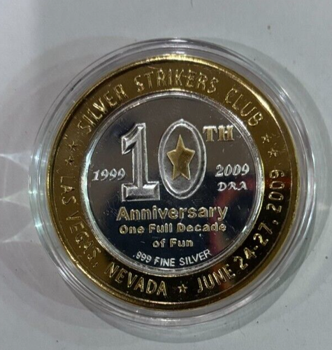 .999 Silver Strike LV - 10th Anniversary 1999-2009 — Gold Plate LTD 250 ...