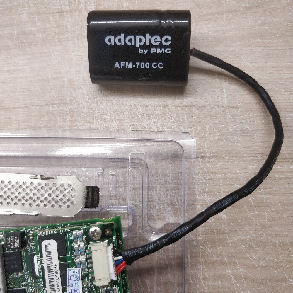 Adaptec ASR-8405 12Gb/s RAID Controller Card + Flash Module SuperCap ...