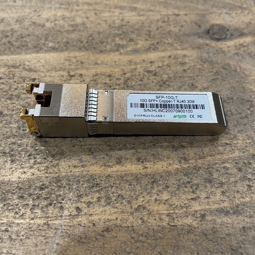 10GBase-T SFP+ to RJ45 Copper Transceiver SFP Module for Cisco SFP-10G ...