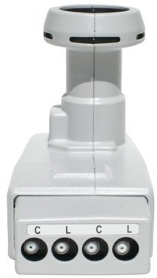 INVACOM QUAD QPH031 LINEAR & CIRCULAR LNB LNBF FTA + DSS FREE TO AIR ...
