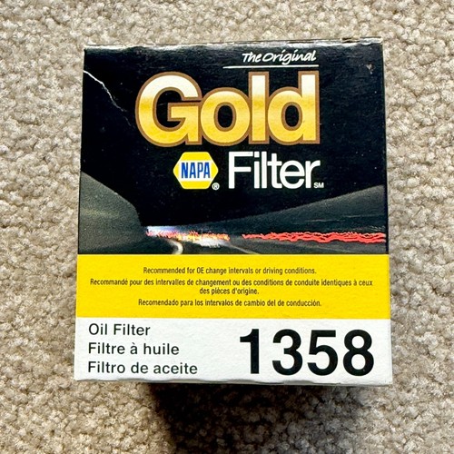 NAPA Gold 1358 Oil Filter New Genuine | eBay