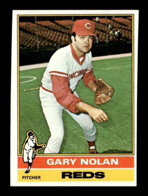 1976 Topps #444 Gary Nolan Cincinnati Reds EX Baseball Card *G618 | eBay