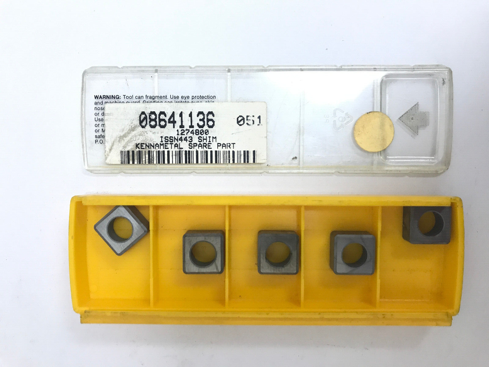 KENNAMETAL Carbide Insert Shim, ISSN443, K9, 5PCS | eBay