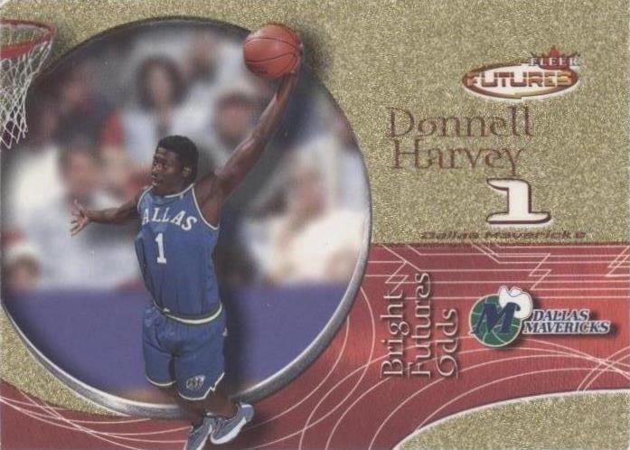 2000-01 Fleer Futures - Bright Futures Donnell Harvey #247 Bright ...