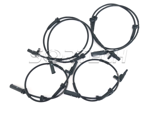 4pcs Front & Rear L/R ABS Speed Sensor for BMW 34526869293 34526855050 ...