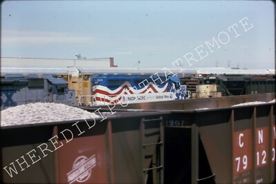 Railroad Slide Union Pacific UP 3300 EMD SD40-2 Proviso ILL 7-95 | eBay