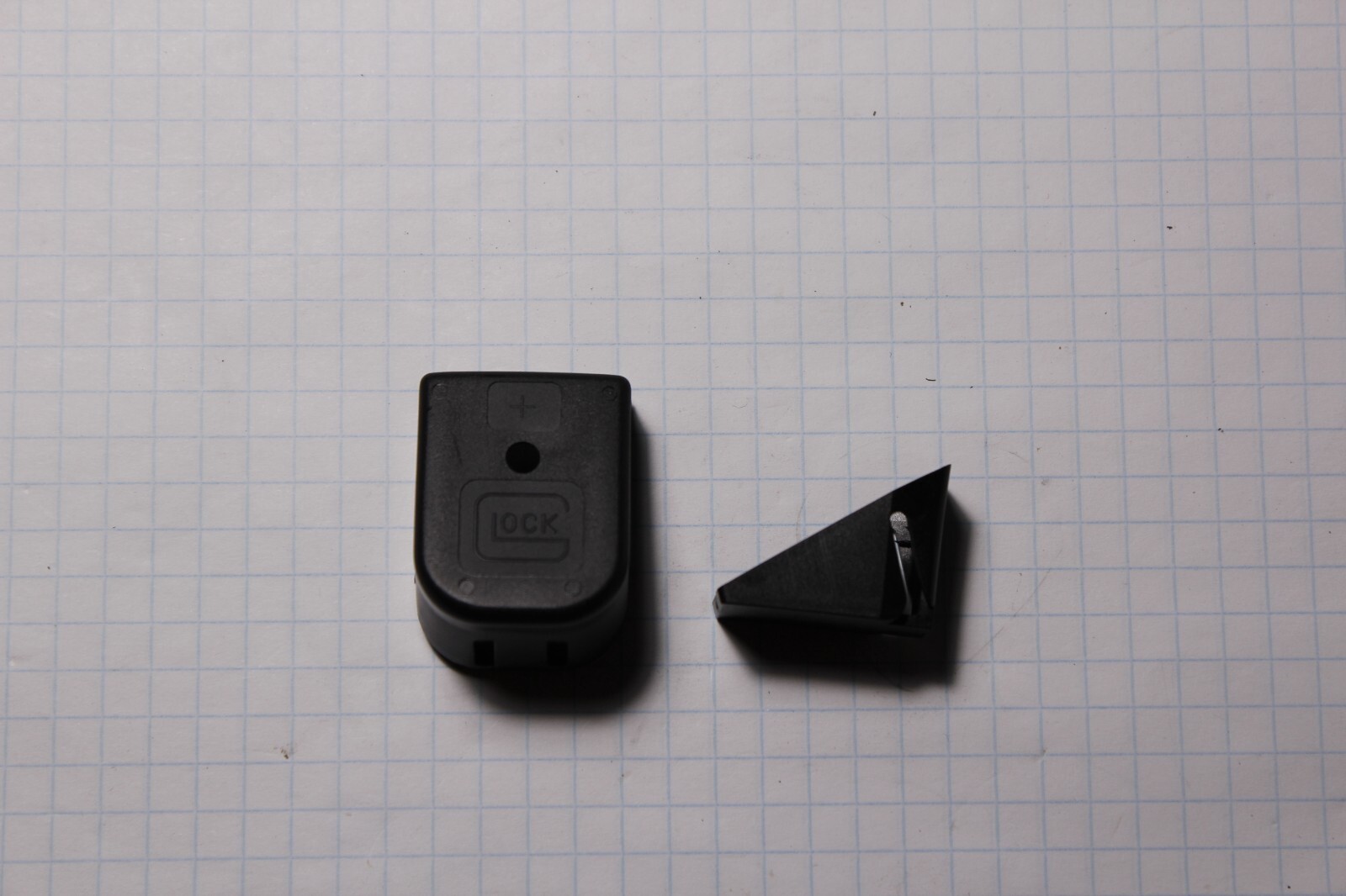 5pk NEW Factory Glock OEM Plus Two +2 Magazine Base Extension fits 9mm ...