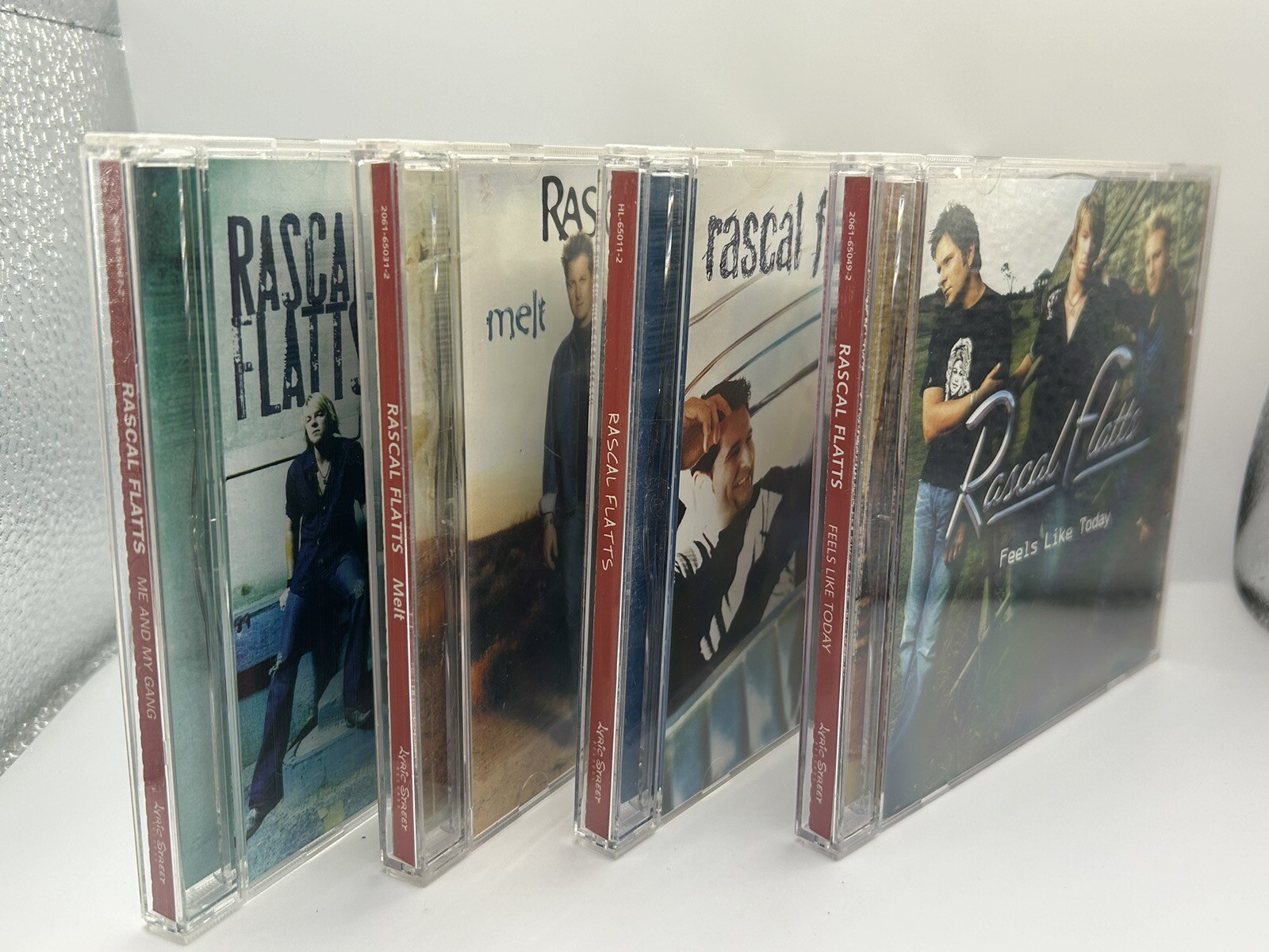 RASCAL FLATTS CD LOT OF 4! MELT SELF TITLED STILL FEELS LIKE TODAY ME ...